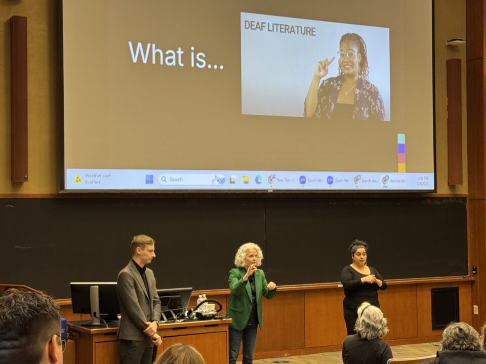 Deaf Literature Festival offers stories beyond sound - C-VILLE Weekly